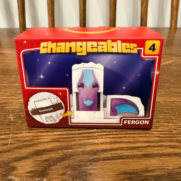 McDonald's | Toys | Mcdonalds Changeables 226 Series 4 Fergon Hamburger ...